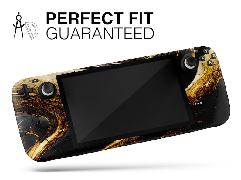 Gold Marble Steam Deck Skin Aesthetic Golden Luxury Look New - Etsy