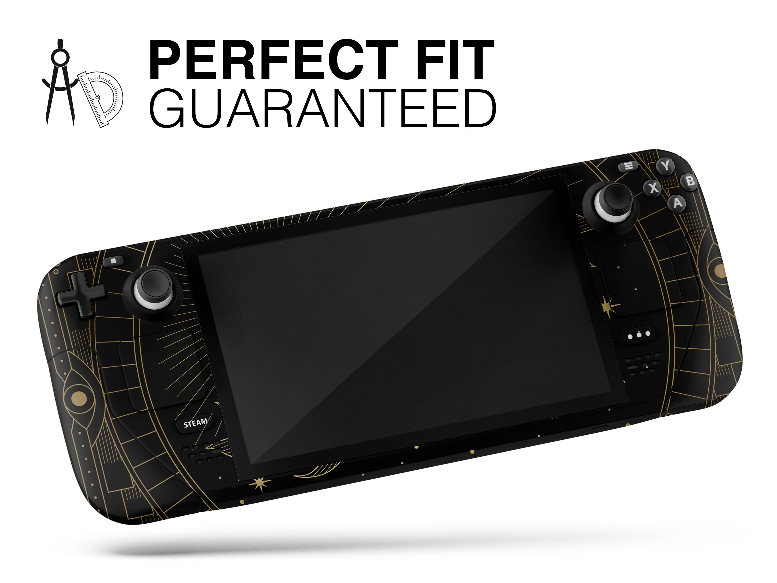 Yin Yang Koi Steam Deck Skin Dark Gold Koi Fish Harmony of - Etsy UK