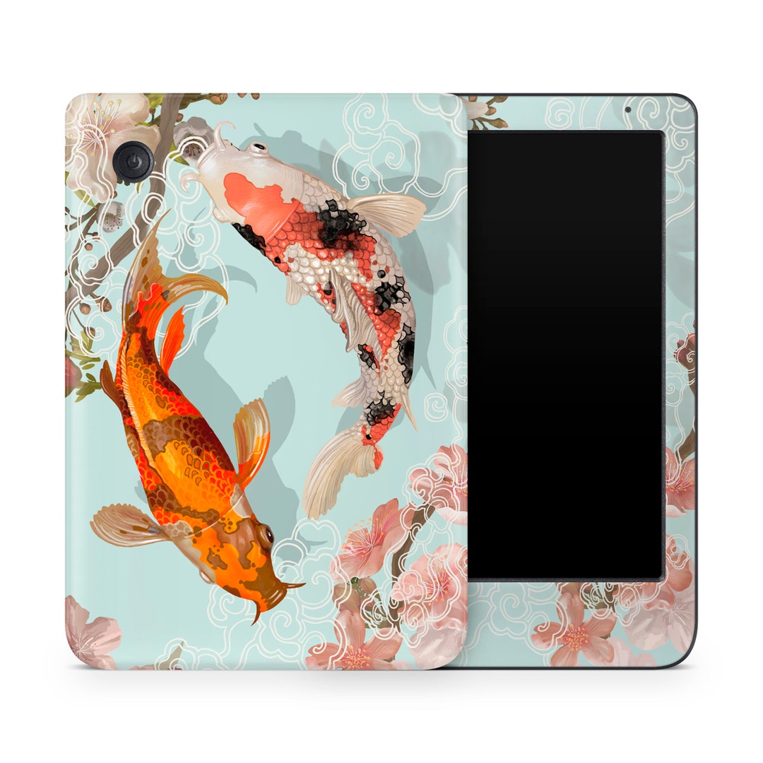Koi Fish Kobo Skin: Yin Yang Oriental Ereader Decal - 3M Vinyl - Etsy UK