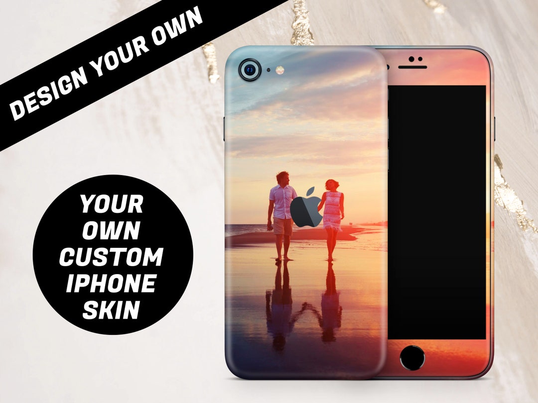Personalized iPhone Skin: Custom Full Wrap Vinyl Decal - Etsy