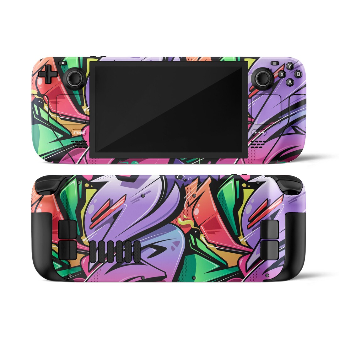 Graffiti Steam Deck Skin, Street Art Protective Skin Decal for Steamdeck OLED, Custom Steam Deck ...
