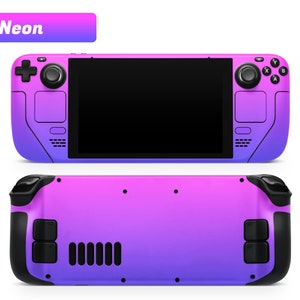 Gradient Series Steam Deck Skin, Purple Pink Green Blue Color Fade ...