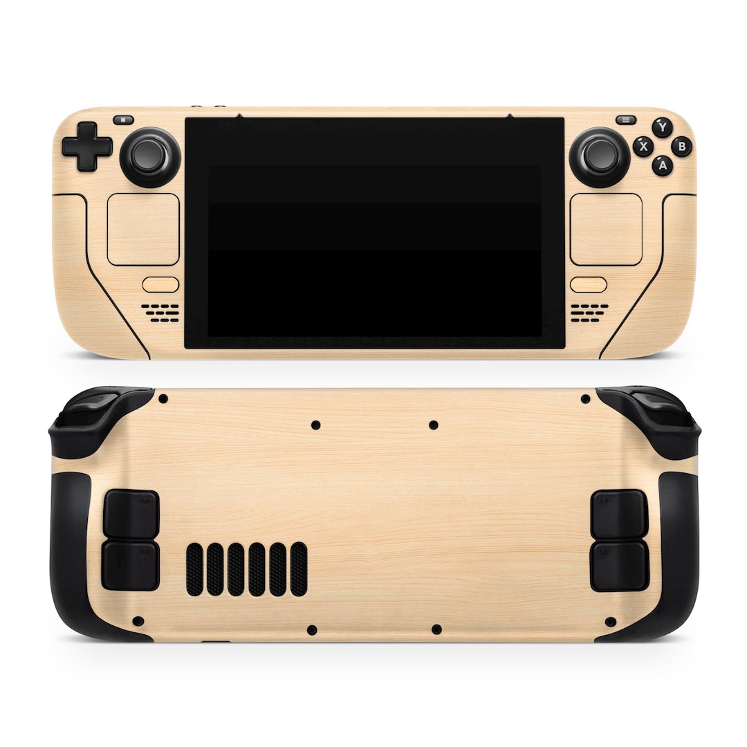 Light Wood Steam Deck Skin, Aesthetic Wooden Design, New Steamdeck OLED ...
