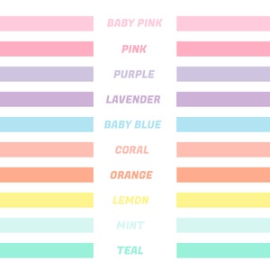 Signature Pastel Series MacBook Skin, Pink Purple Blue Mint Teal Orange ...