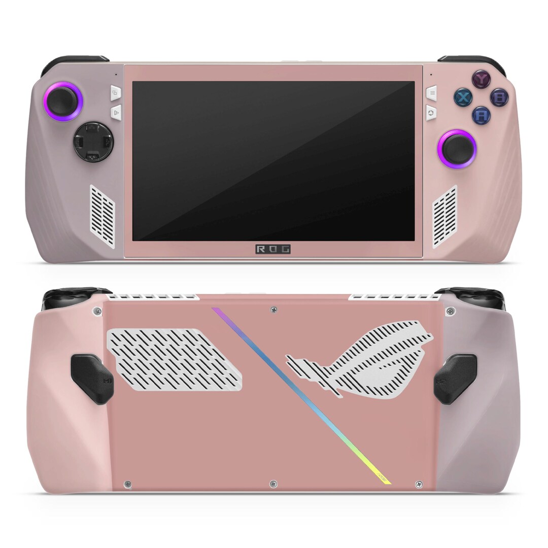 Ceramic Rose Rog Ally Skin, Nude Neutral Pastel Color Skin for Asus Rog ...