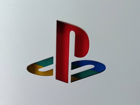 Playstation logo sticker store