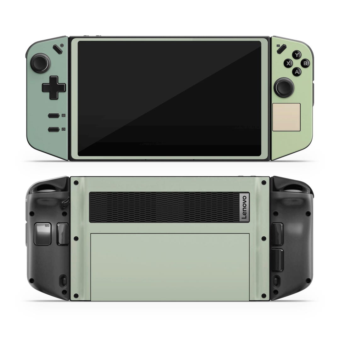 Natural Colors Legion Go Skin, Sage Green Matcha Sand Pastel Color Skin ...