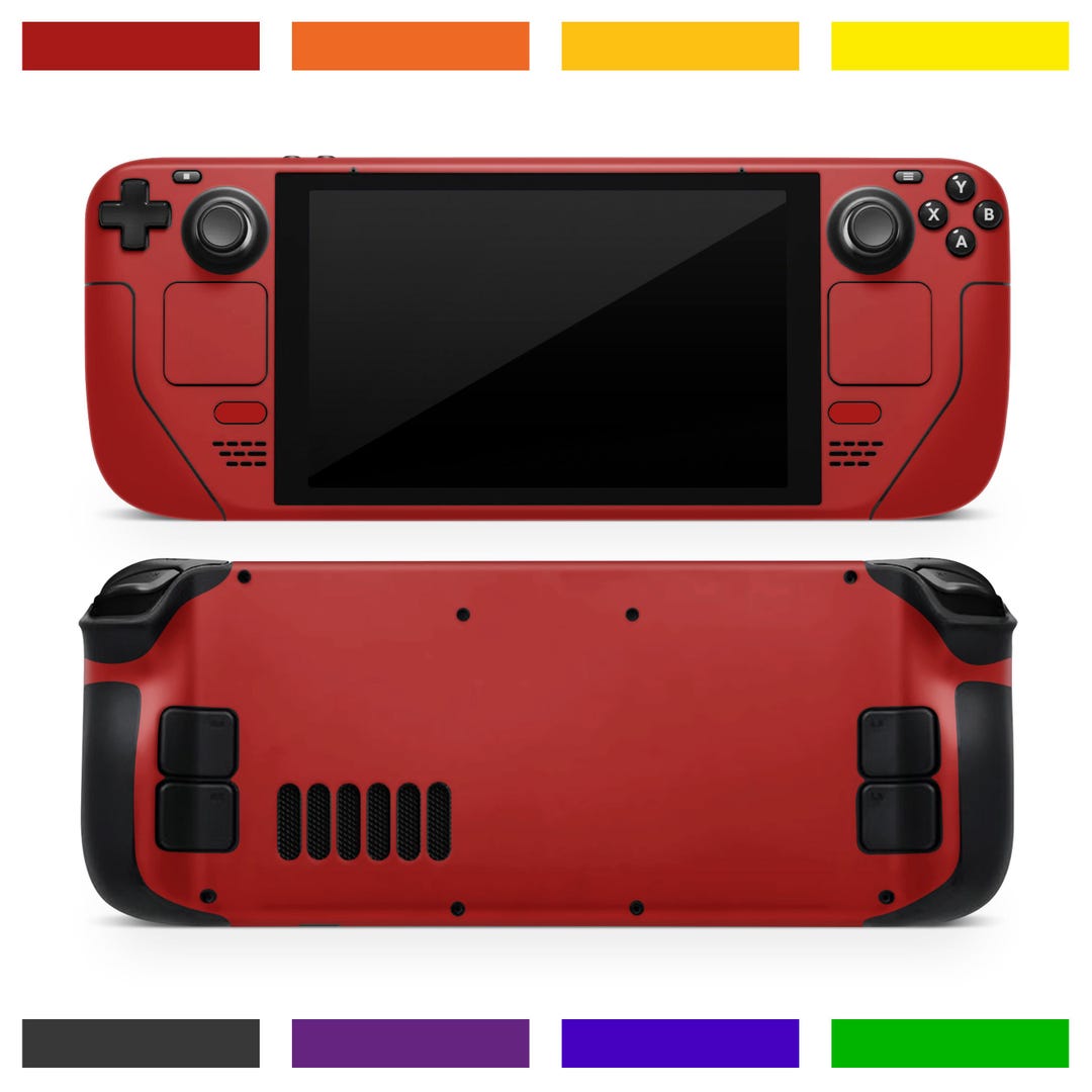 Steam Deck OLED Skin: 3M Vinyl Decal Wrap - Custom Color - Etsy
