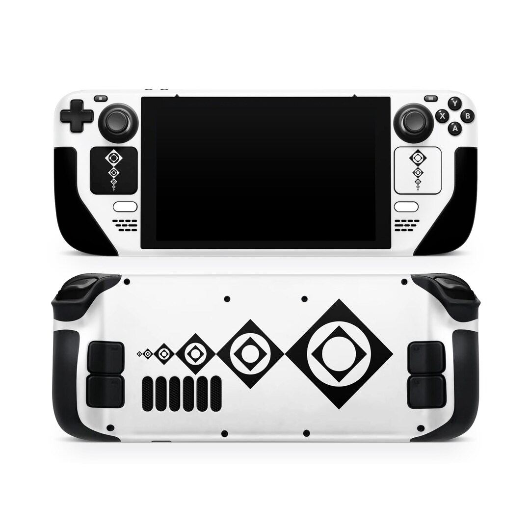 Steam Deck Skin Minimalist Design, Black & White Skin for Steamdeck ...
