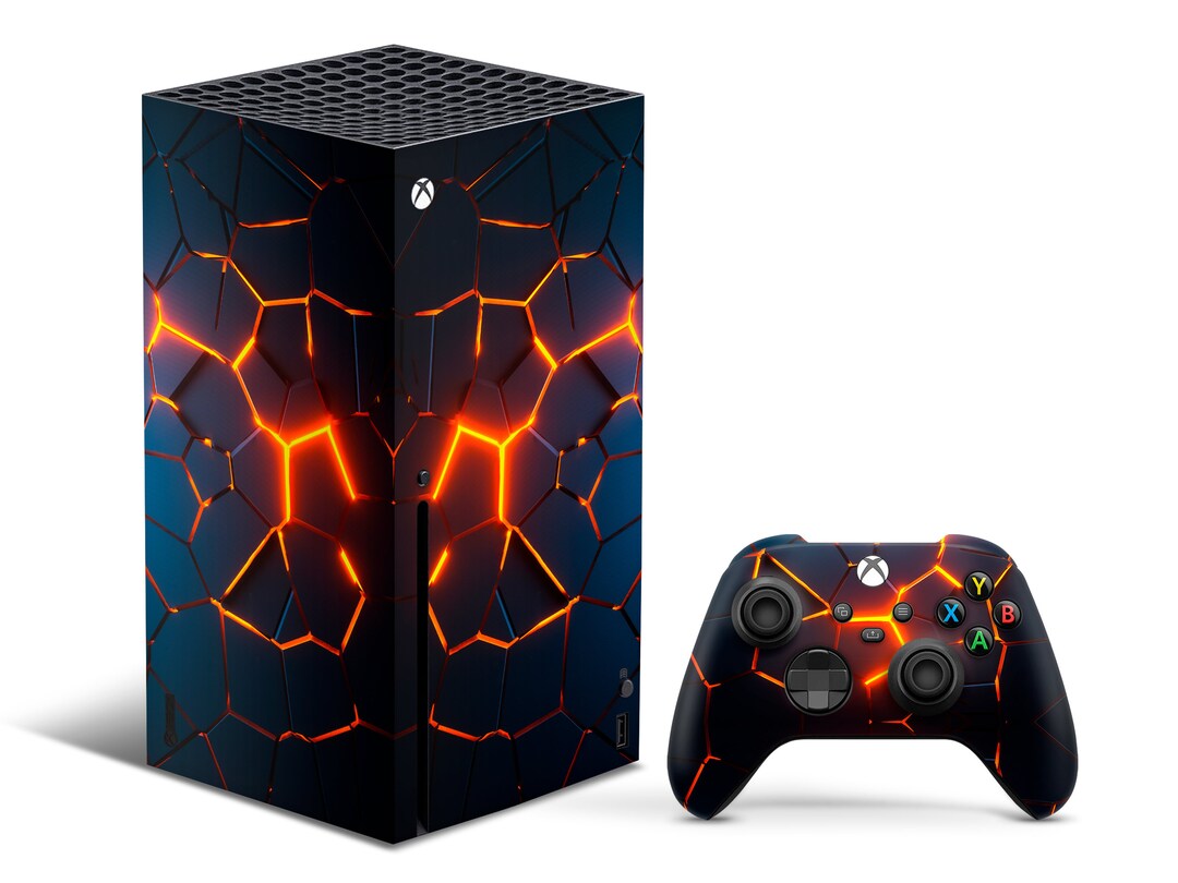 Volcano Xbox Series X Skin Signature The Core Magma - Etsy France