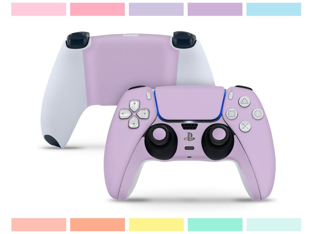 Signature Pastel Series PS5 Controller Skin, Solid Pastel Color, Baby ...