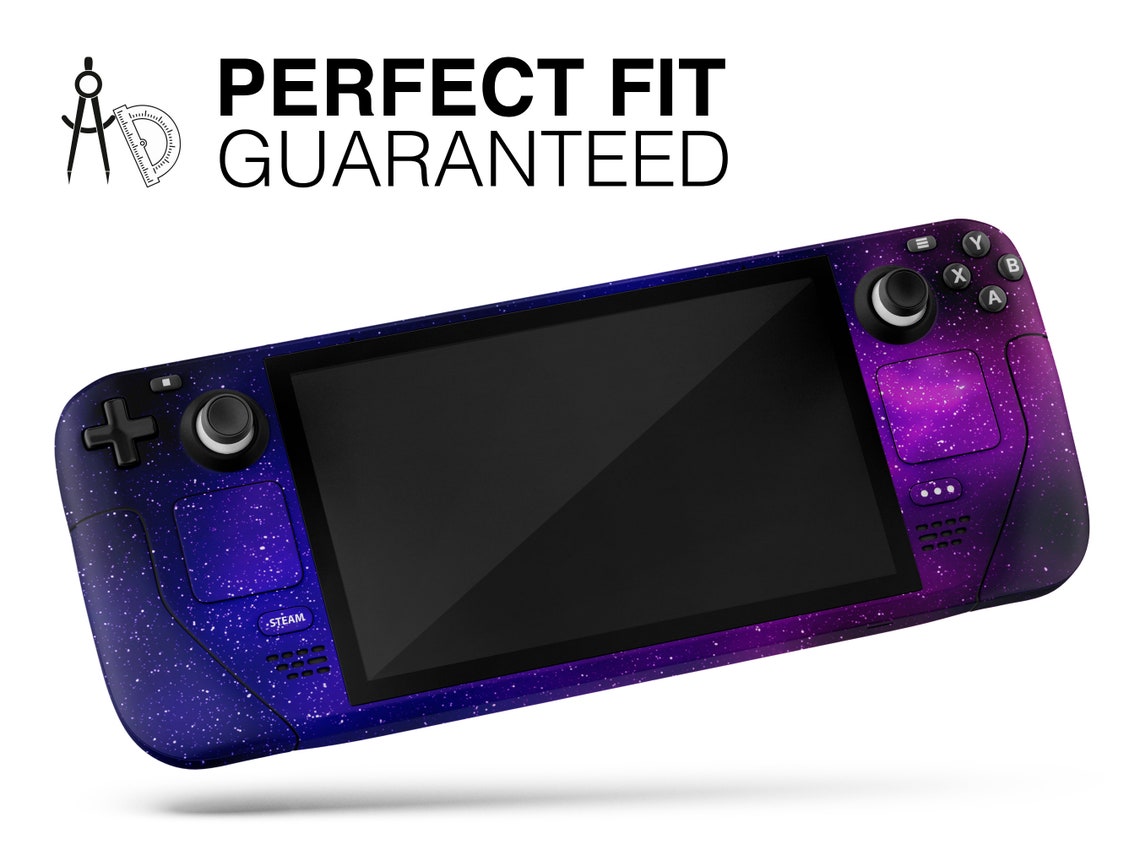 Galaxy Steam Deck Skin Purple Cosmic Stars Cosmos Steamdeck - Etsy