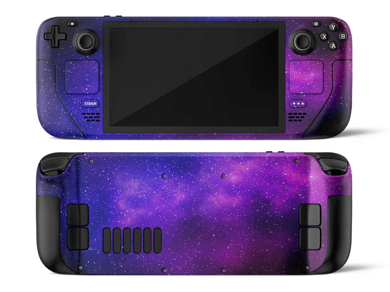 Galaxy Steam Deck Skin Purple Cosmic Stars Cosmos Steamdeck - Etsy