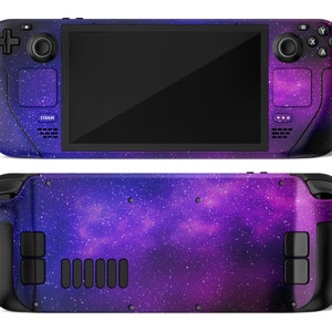 Galaxy Steam Deck Skin Purple Cosmic Stars Cosmos Steamdeck - Etsy