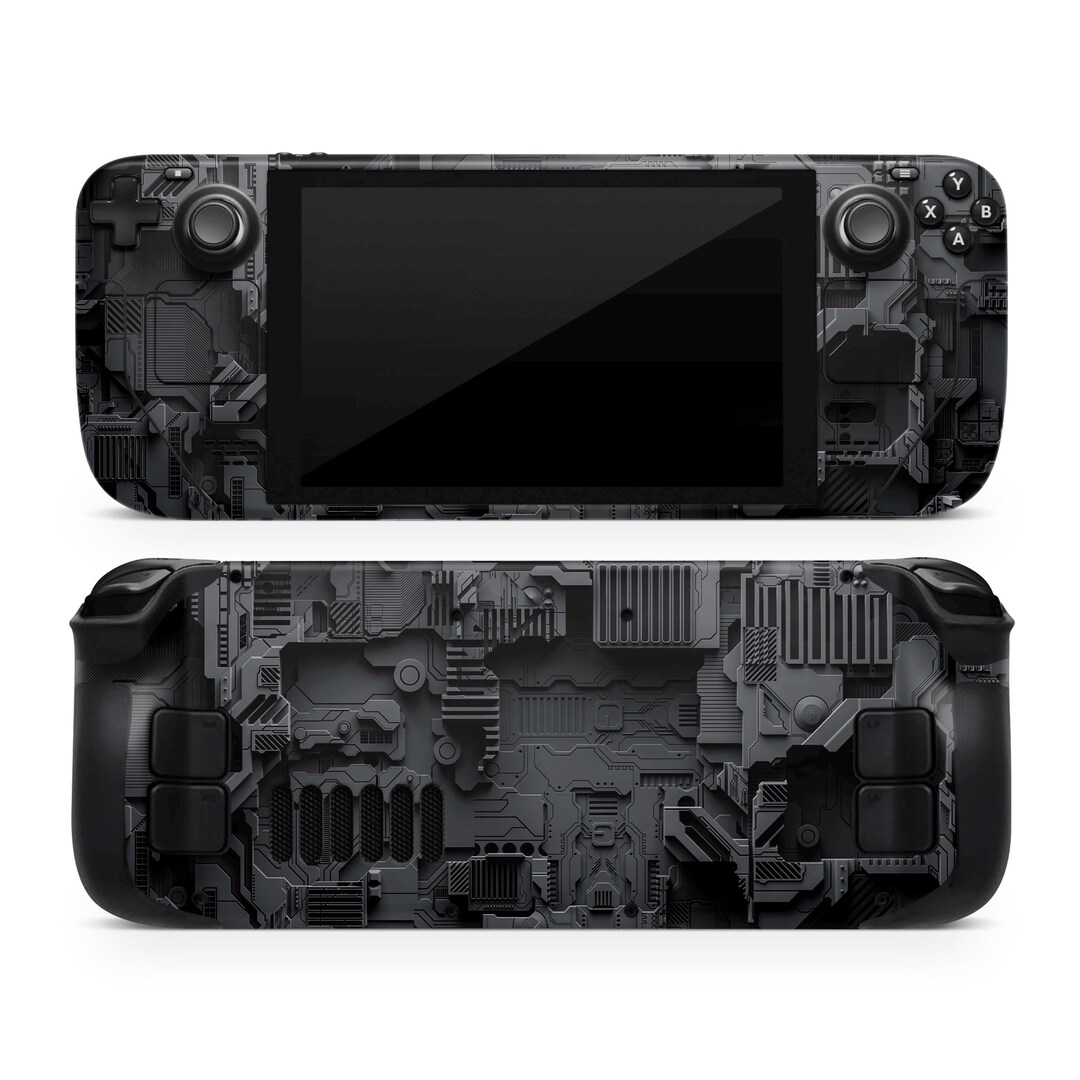 Cyber Armour Steam Deck Skin: Signature Black 3M Vinyl Decal - Etsy