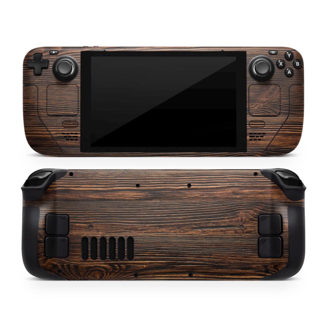 Oak Wood Steam Deck Skin, Classic Wooden Design, Brown Steamdeck OLED ...