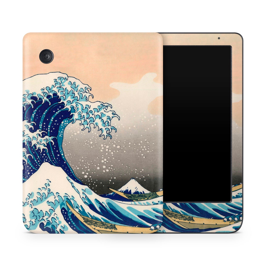 Great Wave off Kanagawa Kobo Skin, the Great Wave off Kanagawa Custom Kobo Ebook Cover, Kobo ...