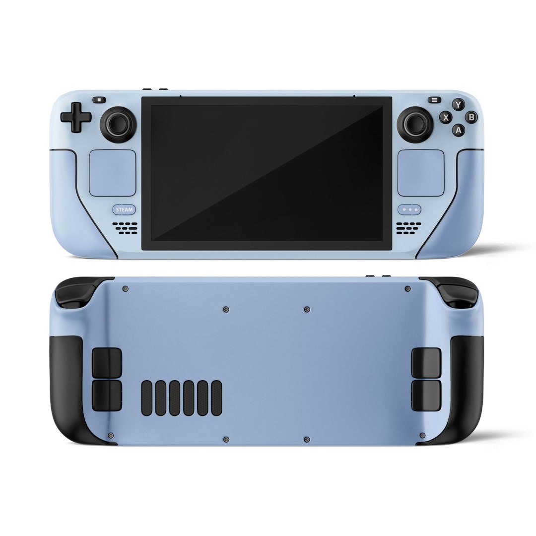 Winter Vibes Steam Deck Skin, Cute Light Blue Color Tones, New Steam ...