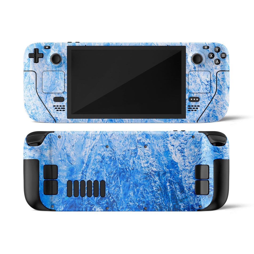 Cold as Ice Steam Deck Skin, Winter Vibes Design, Blue Steamdeck OLED ...