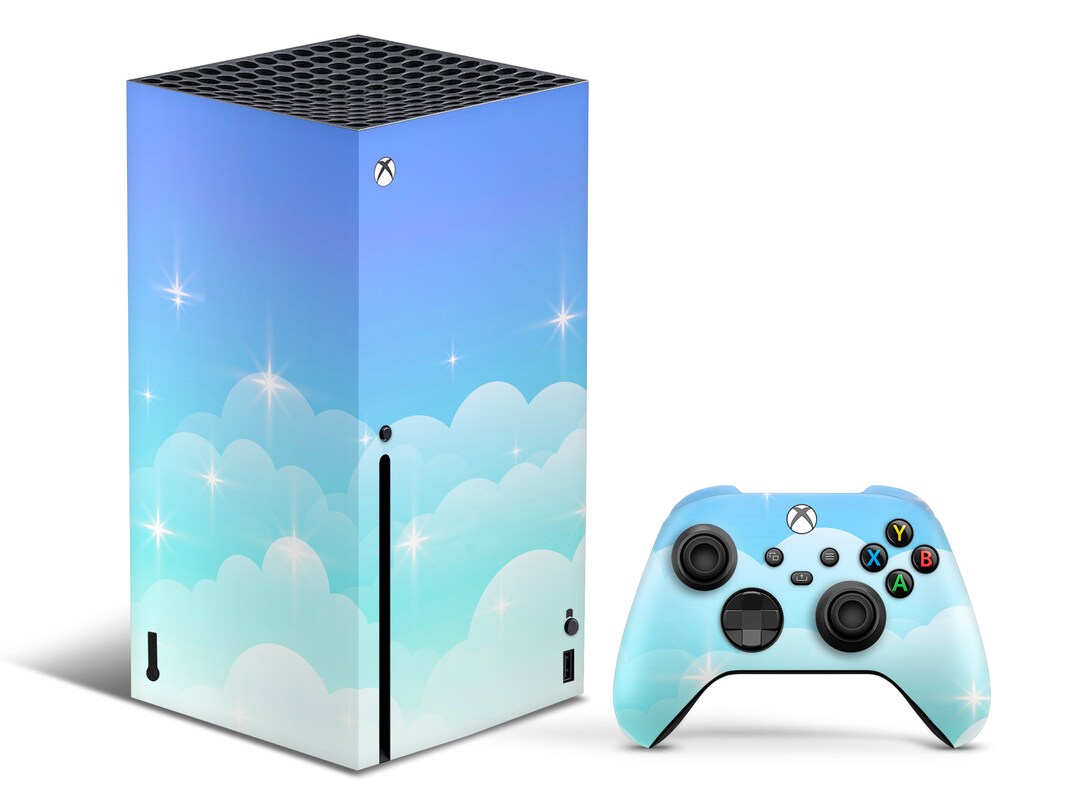 Magic Clouds Xbox Series X Skin Blue Sky Stars Decal for Xbox - Etsy