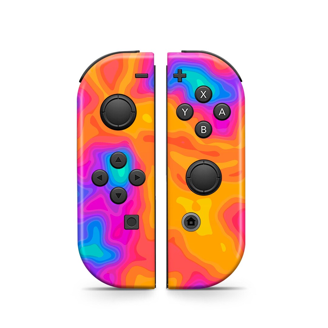 Heat Map Nintendo Switch Joy-con Skin: 3M Vinyl Decal Wrap - Etsy