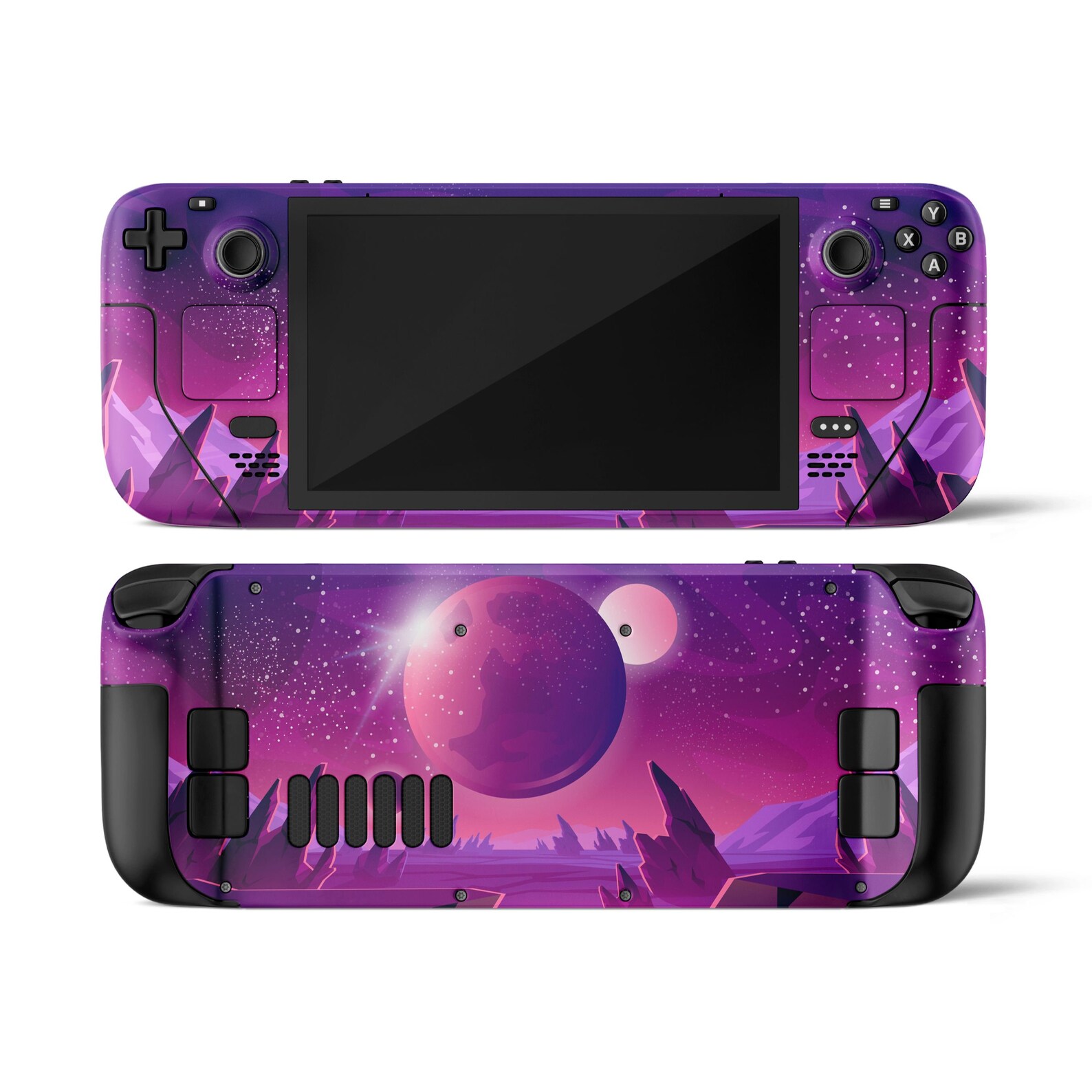 Purple Galaxy Steam Deck Skin, Space Cosmos Astrology, Steam Deck OLED ...