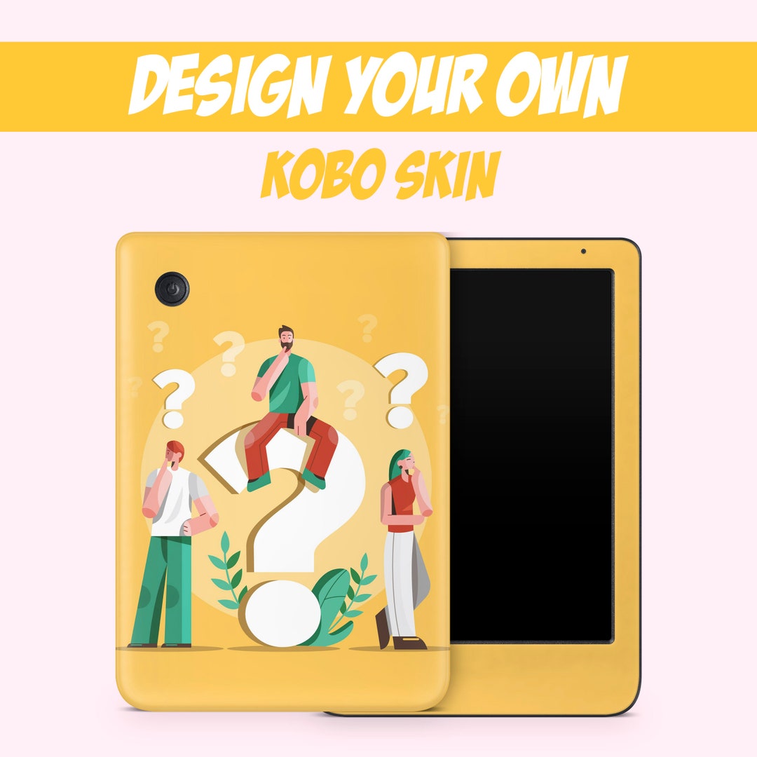 Skin personalizável para Kobo, crie seu próprio design personalizado ...