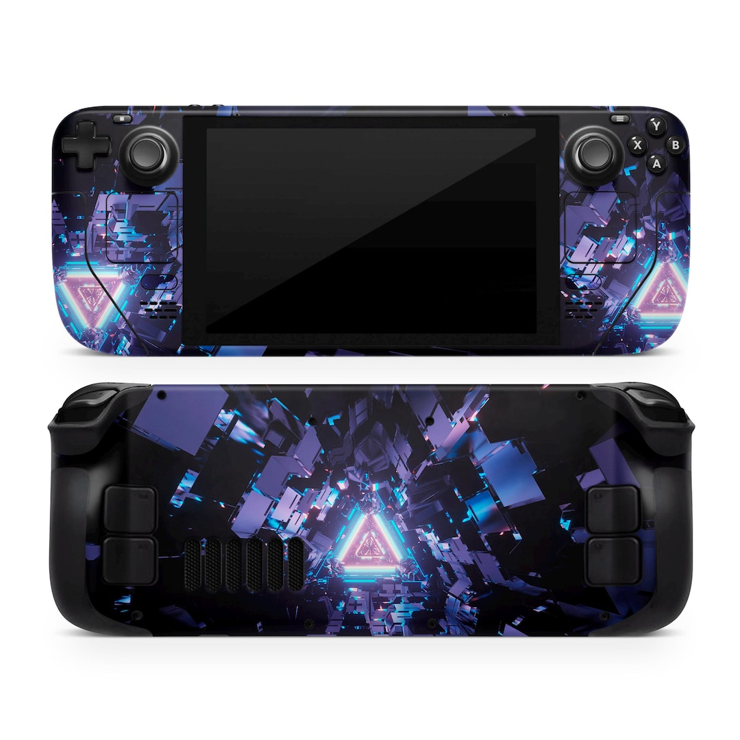 Cosmic Steam Deck Skin: Futuristic Space Design, 3M Vinyl Decal - Etsy