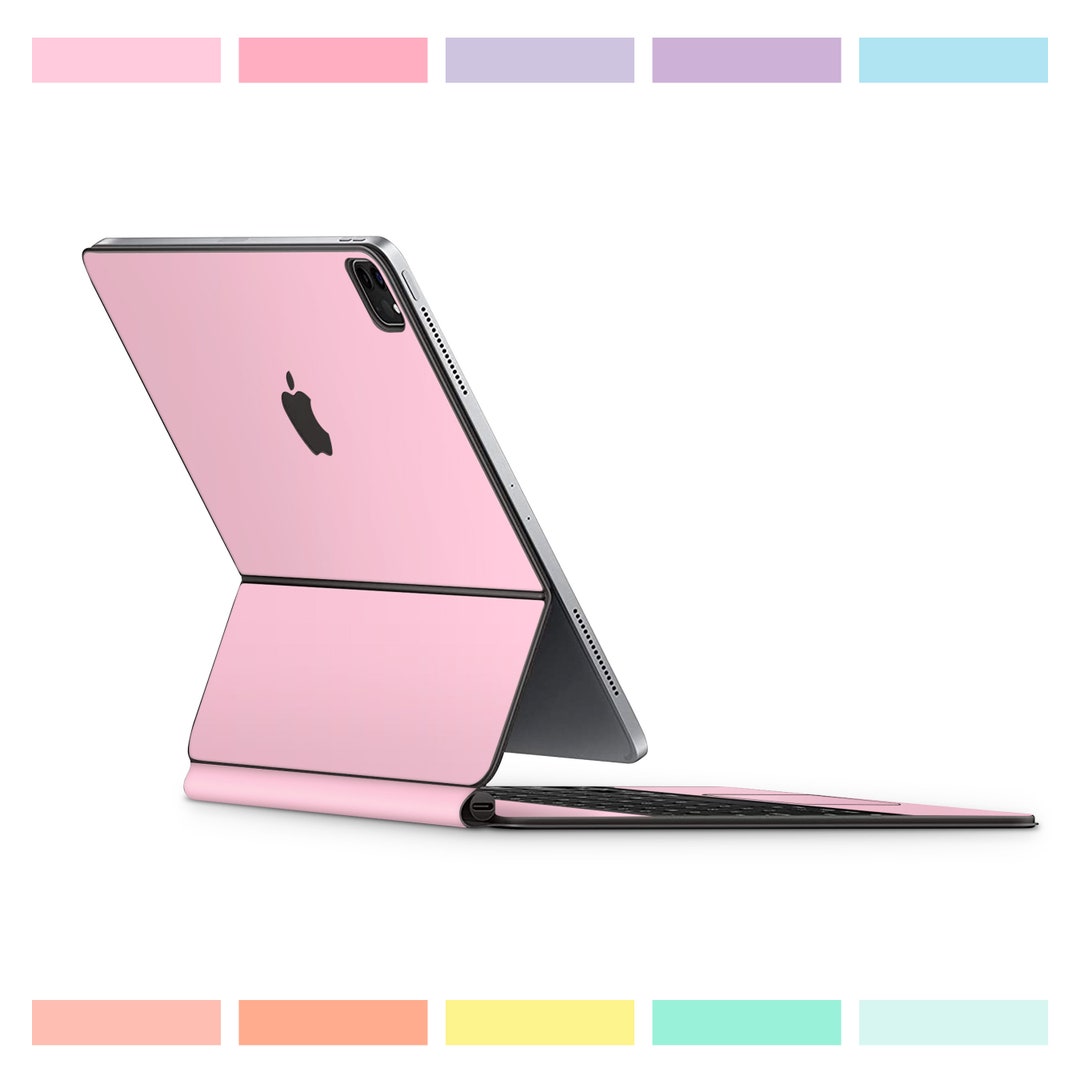 Signature Pastel Series Magic Keyboard Skin, Purple Lavender Pink ...