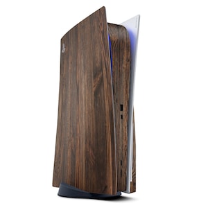 Oak Wood PS5 Console & Controller Skin, Classic Wooden Brown Design ...