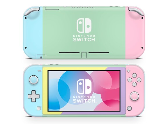 Retro Pastels Nintendo Switch Lite Skin Vintage 90s 80s Color - Etsy