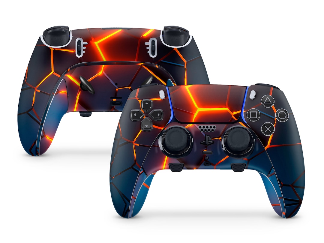 Volcano Skin for PS5 Edge Controller, Signature the Core Lava ...