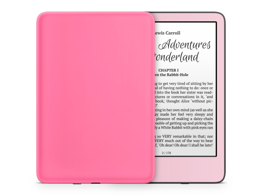 Solid Pink Kindle Skin: 3M Vinyl Decal Cover - Etsy