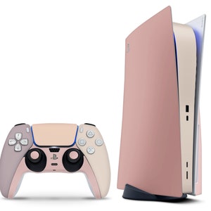 Ceramic Rose PS5 Skin, Nude Beige Neutral Pastels, Playstation 5 ...