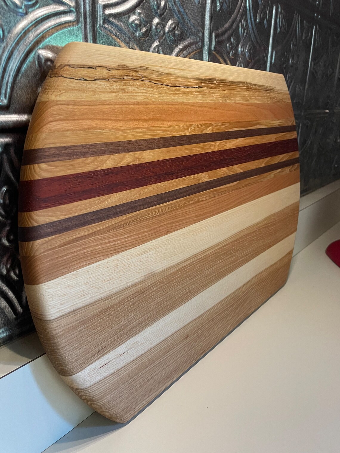 Striped Cutting Board - Etsy