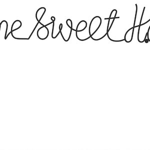 Metal Sweet Cursive Cutout Sign-3d Word Art Home Accent - Etsy
