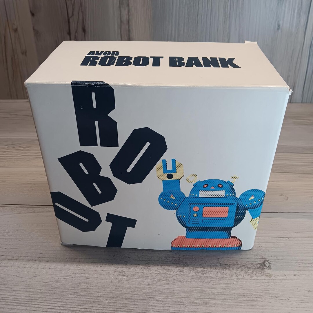 Vintage Avon Robot Bank - Fun Coin Collector - Etsy