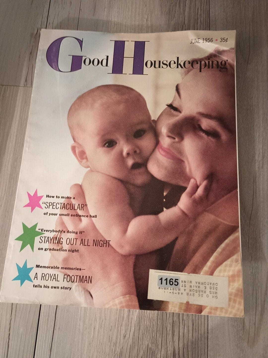 Vintage Good Housekeeping Magazine June 1956 Woman's Homemaker Color ...