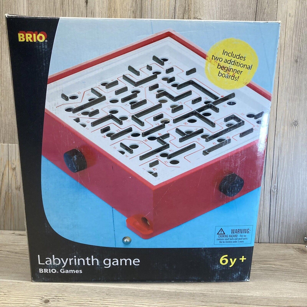 BRIO Labyrinth Game With Beginner Boards Fun for All Ages - Etsy