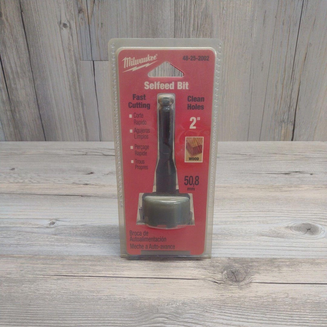 Milwaukee Selfeed Bit 2" - Fast Cutting Precision Tool - Etsy