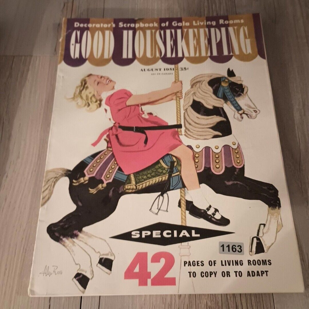 Vintage Good Housekeeping Magazine - August 1951 Edition - Etsy