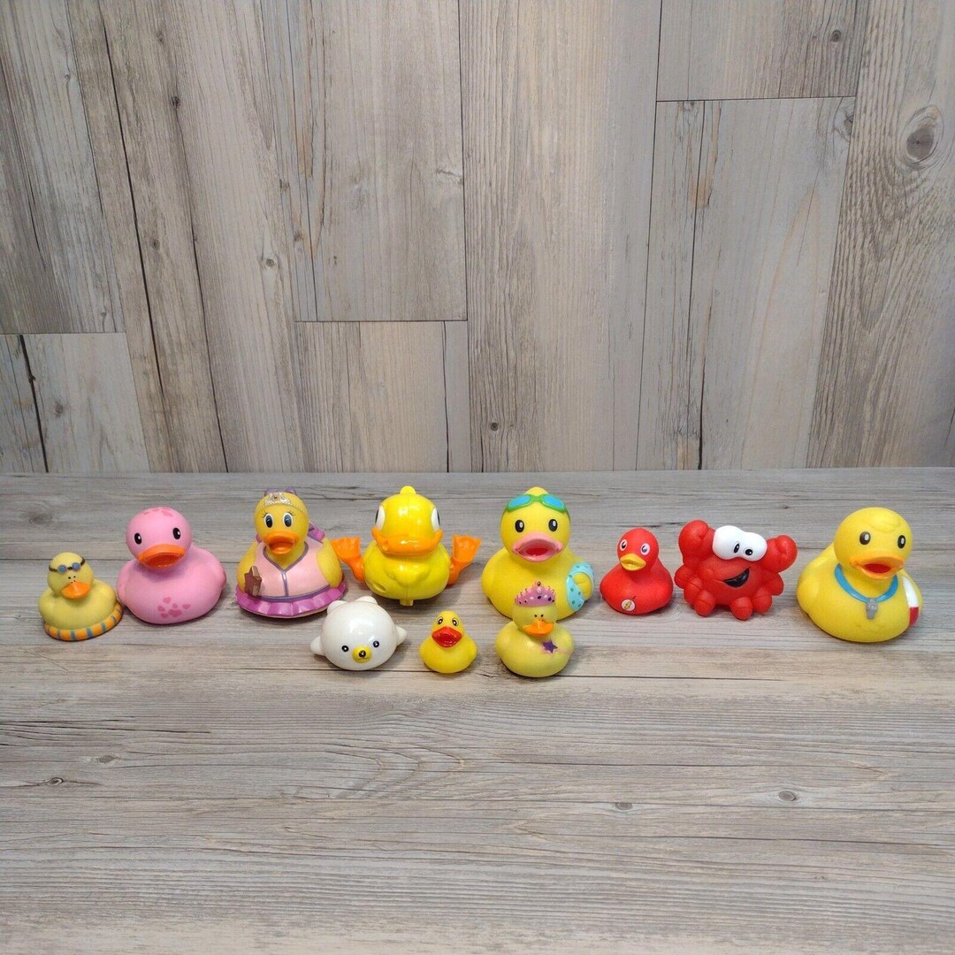 Rubber Ducks Mini Lot of 11 - Rubber Duckies - Bath Toys - Etsy