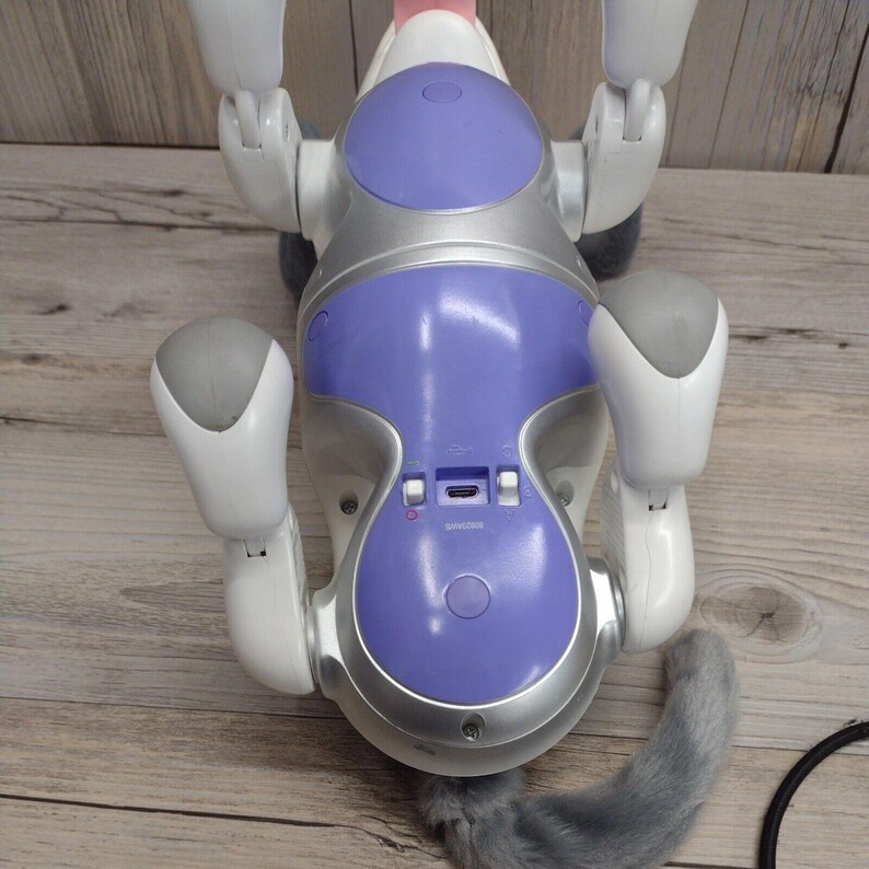 TAKARA TOMY Hello Zoomer Miniature Dachs White Robot Dog Aibo. Works - Etsy