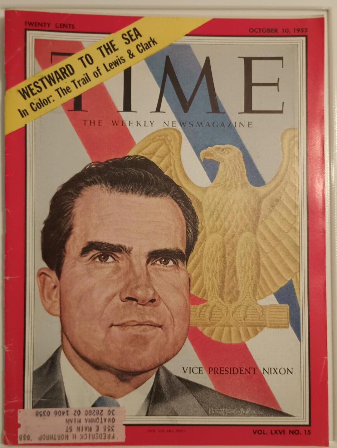Time News Magazine October 10 1955 Vice President Nixon - Etsy
