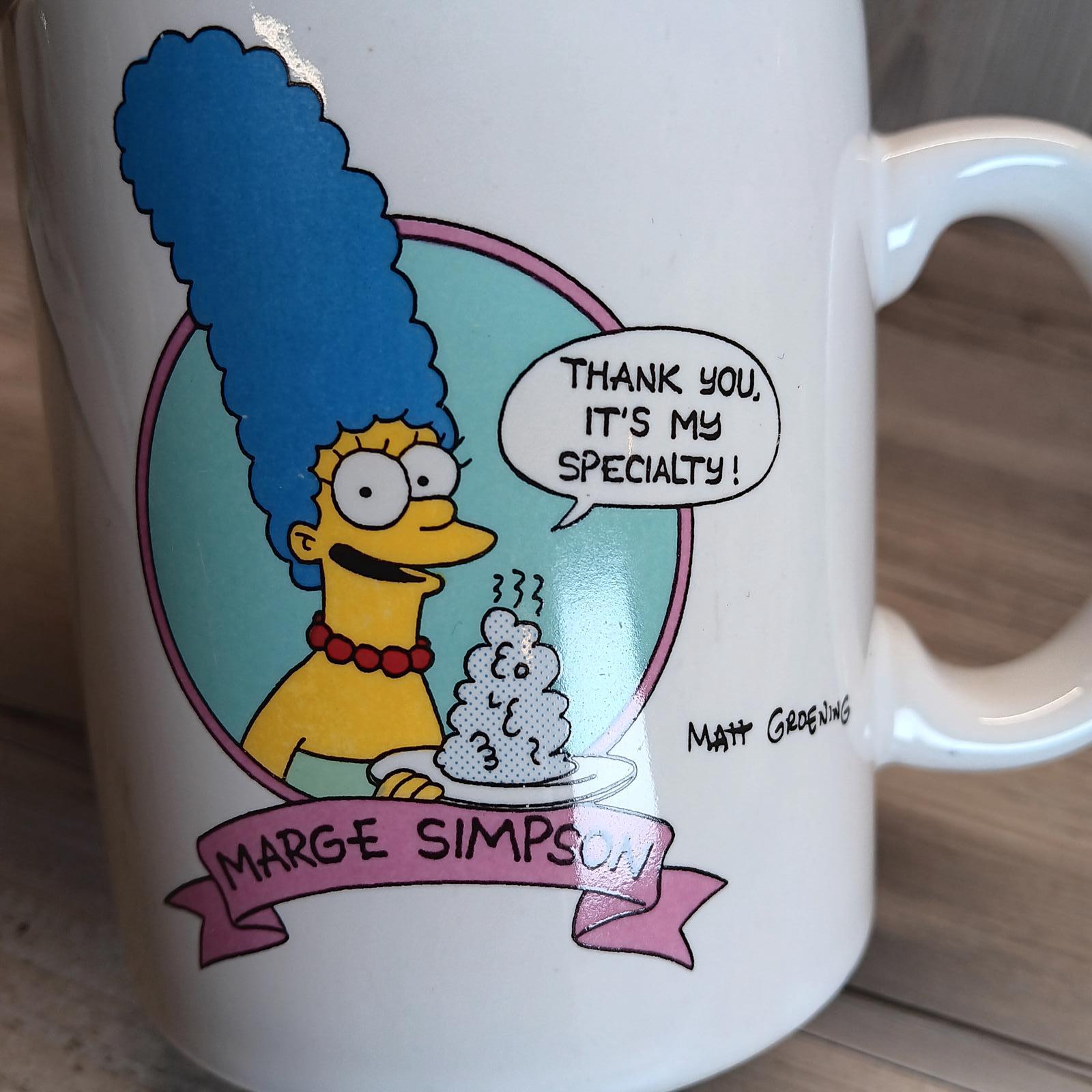 Vintage Marge Simpson Coffee Mug - Cartoon - Etsy