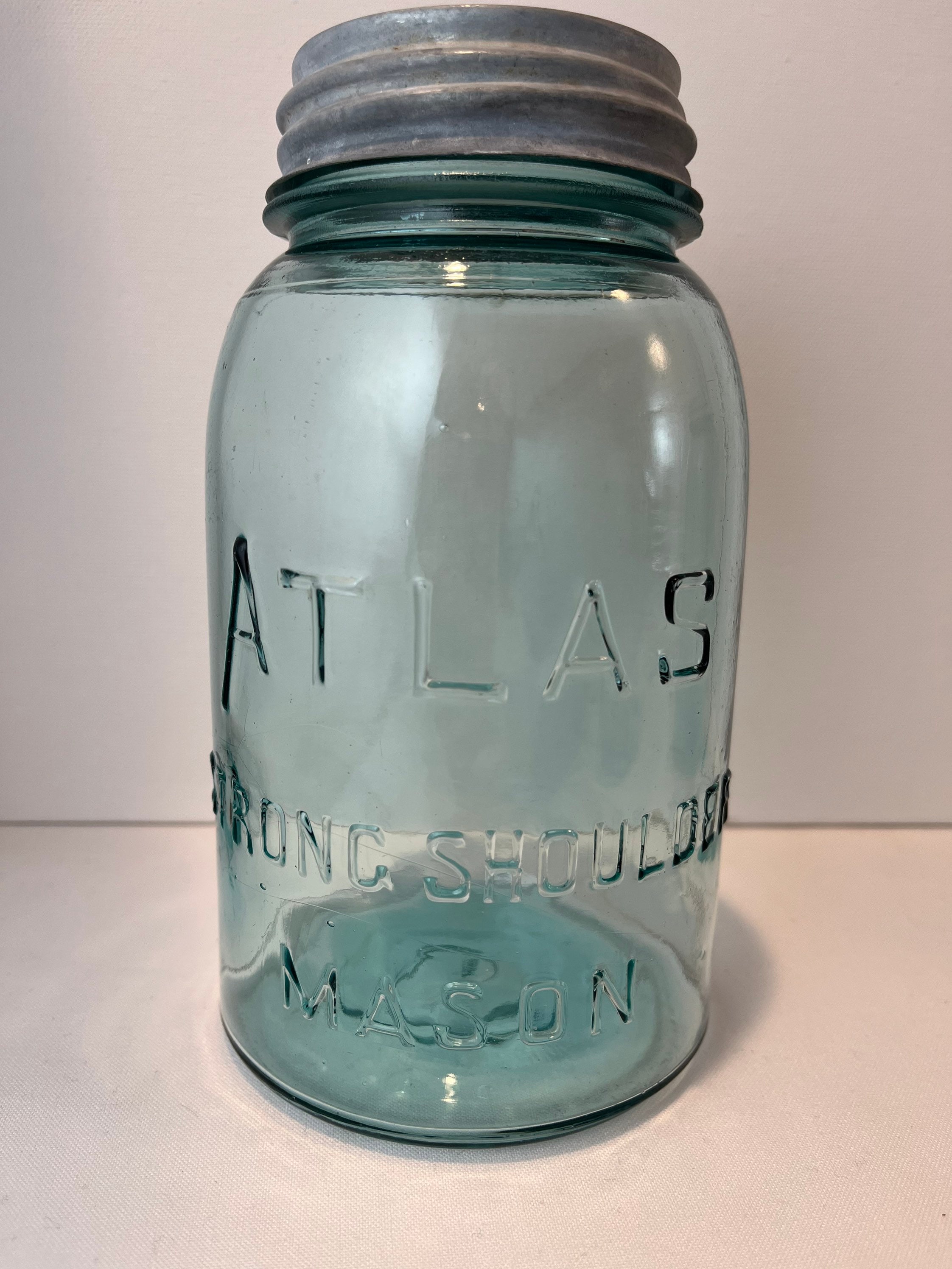 Vintage ATLAS Mason Jar - Etsy