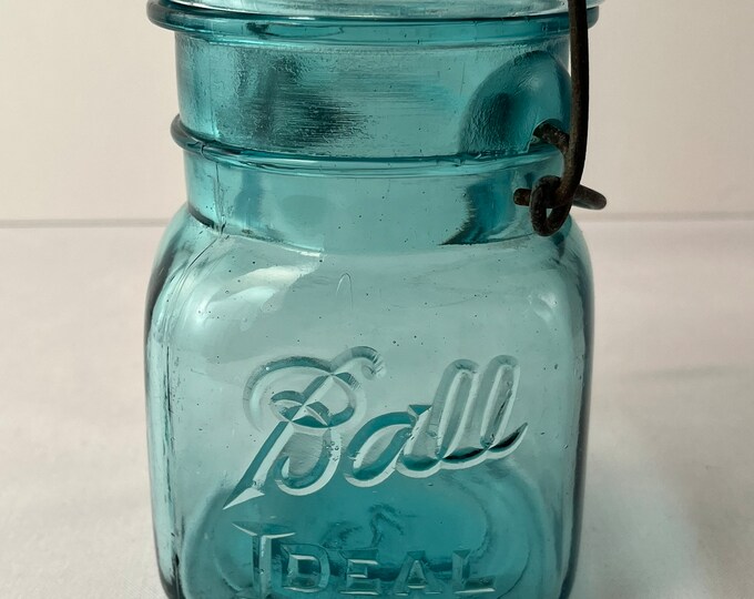 Ball Ideal Square Jar With Wire Bale - Etsy