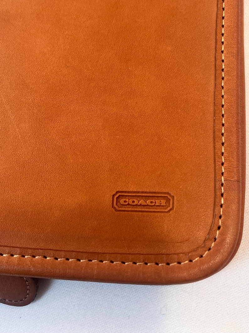Vintage British Tan Coach Tie Travel Case With One Sided Tag - Etsy