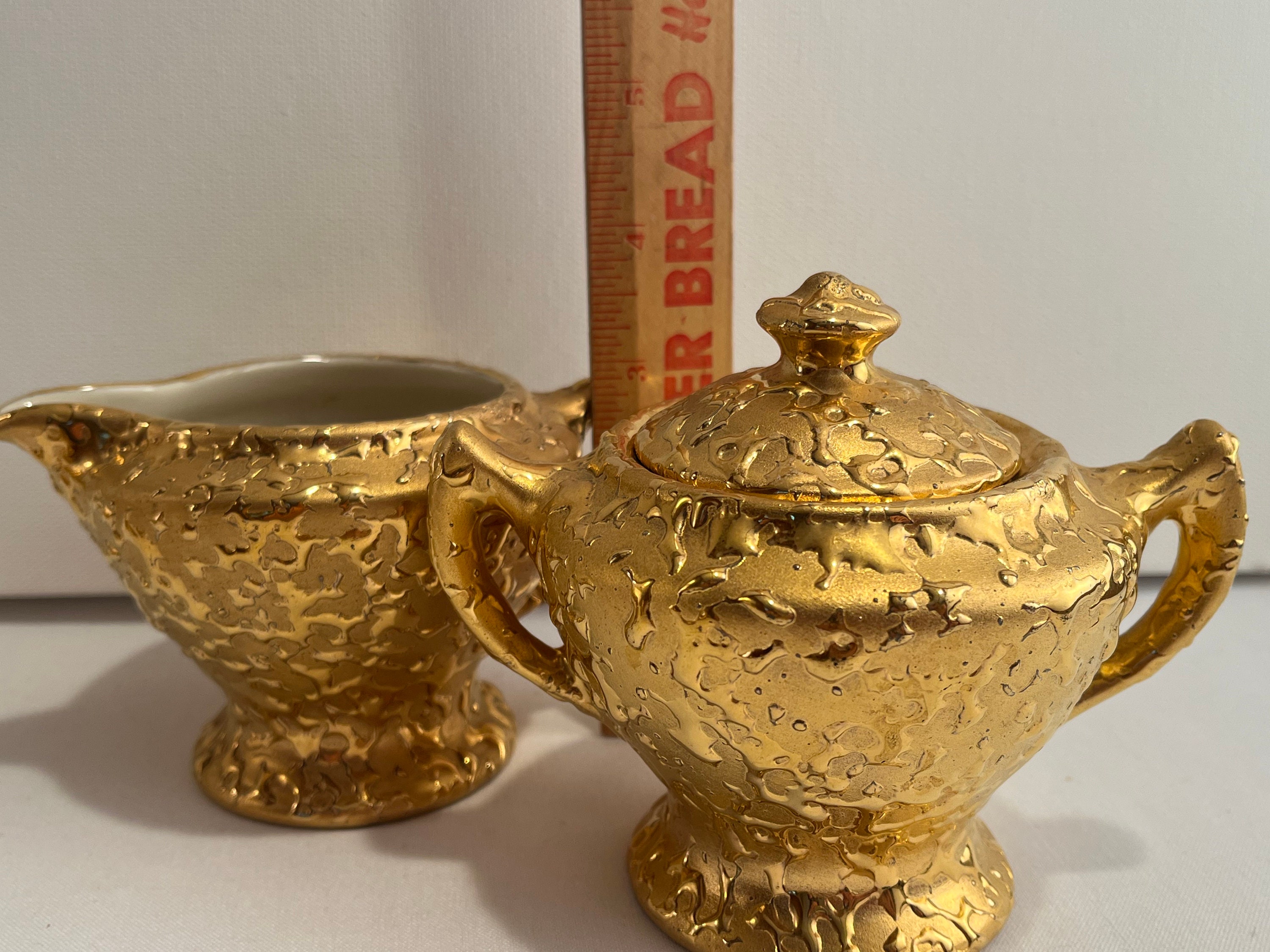 Weeping Gold MCM Dishes - Etsy