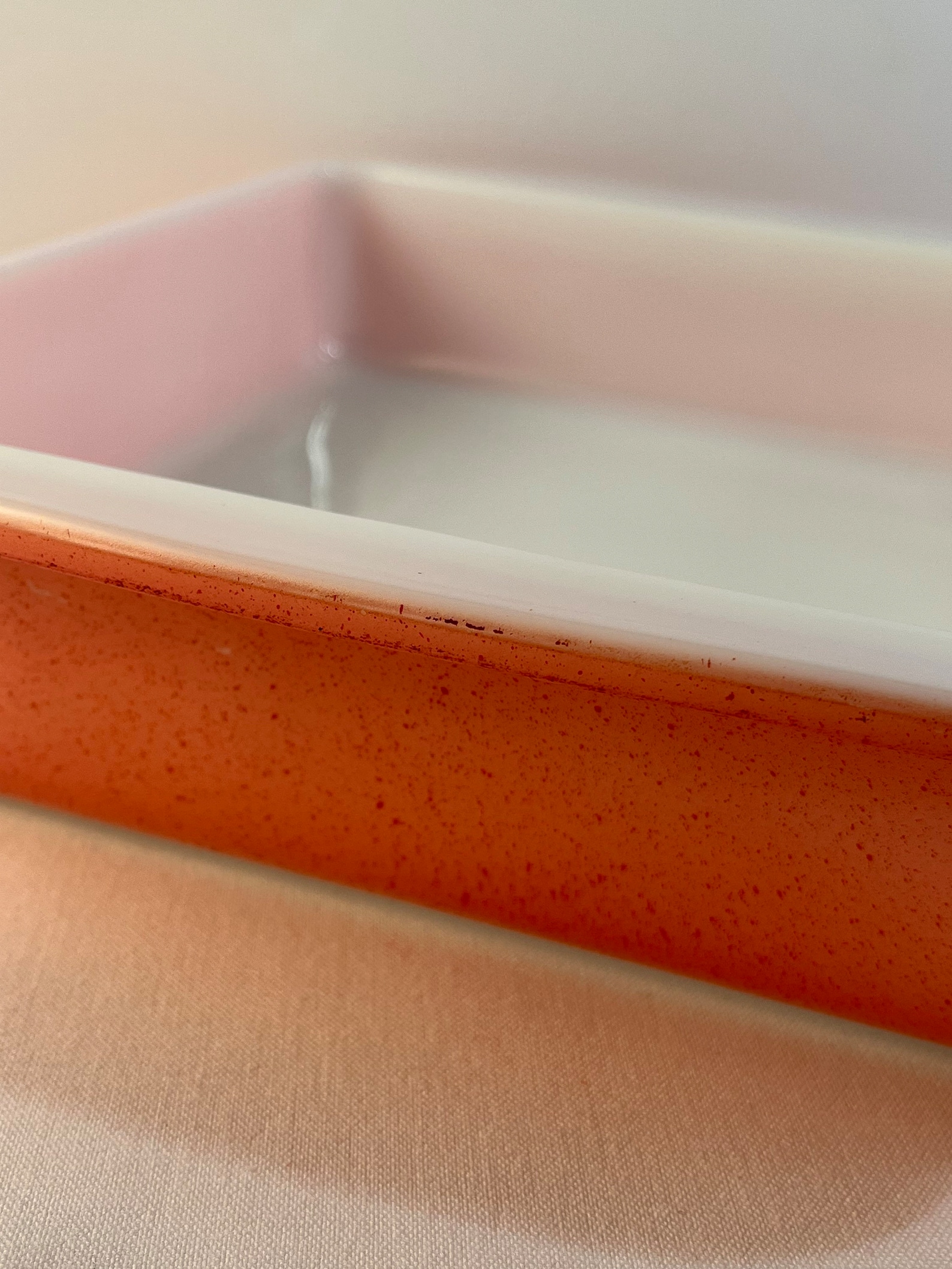 Pyrex Pink Dessert Dawn Brownie Pan - Etsy